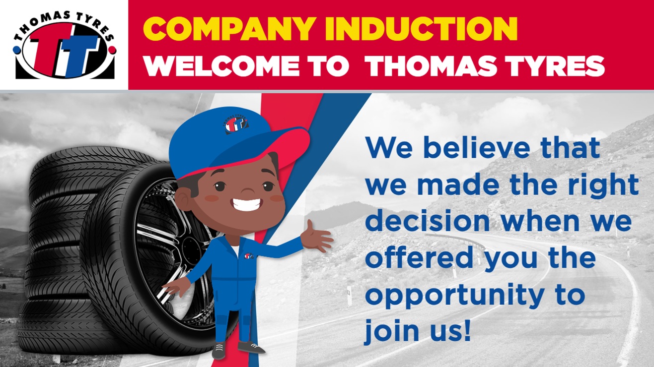 Thomas Tyres: Company Induction - Thomas Tyres Academy